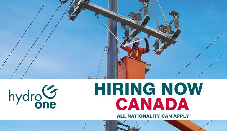 Hydro One Hiring 2025: Apply Online for the Latest Jobs in Canada