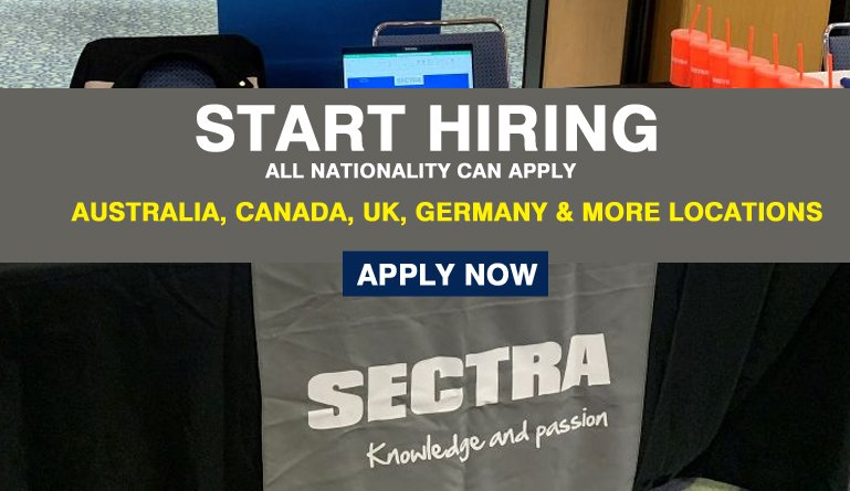 Sectra Global Hiring 2026: Vacancies Australia, Canada & More