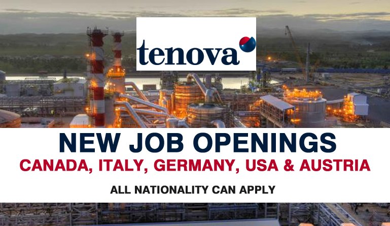 Tenova Careers 2026: Jobs In Canada, USA, Germany & Austria