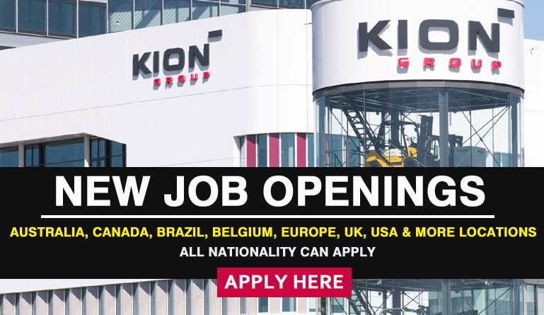 Kion Group Hiring 2026: Over 850 Jobs In Canada, USA, & More