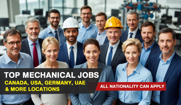 Top Mechanical Jobs 2026 – Canada, USA, Germany & More