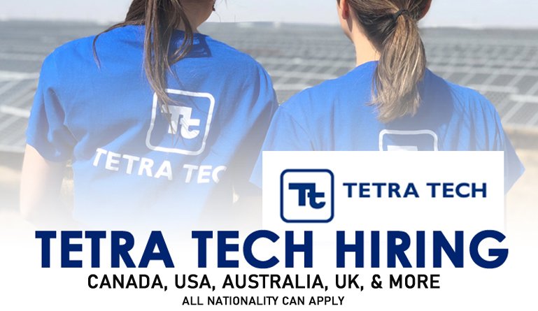 Tetra Tech Jobs 2026: Over 1500 Jobs Canada, USA, UK, & More