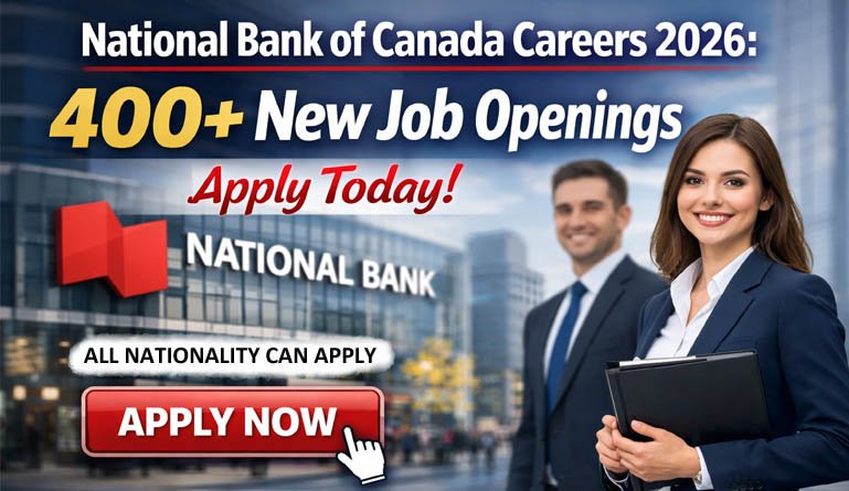 National Bank of Canada Hiring 400+ New Job Openings in 2026