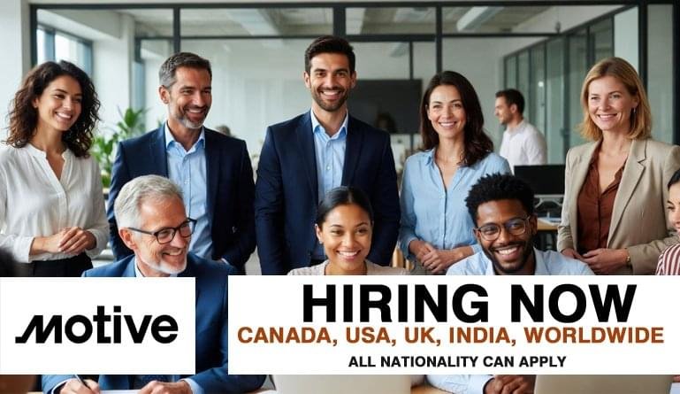 Motive Technologies Hiring 2026 – Jobs in Canada, & Worldwide